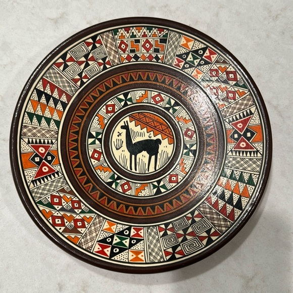 Accents | Vintage Peruvian Plate | Poshmark